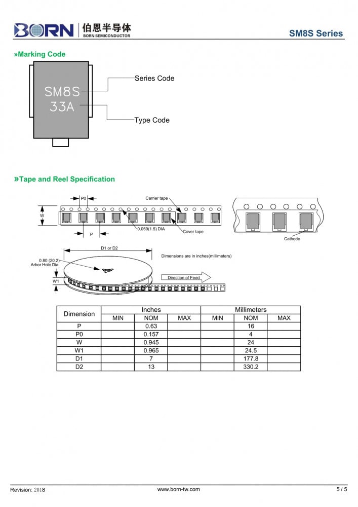 SM8S43A datasheet page 5