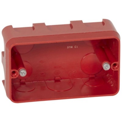 Mosaic™ - Flush mounting box Batibox - 3 modules /Vela - depth 40 mm - masonry for sale