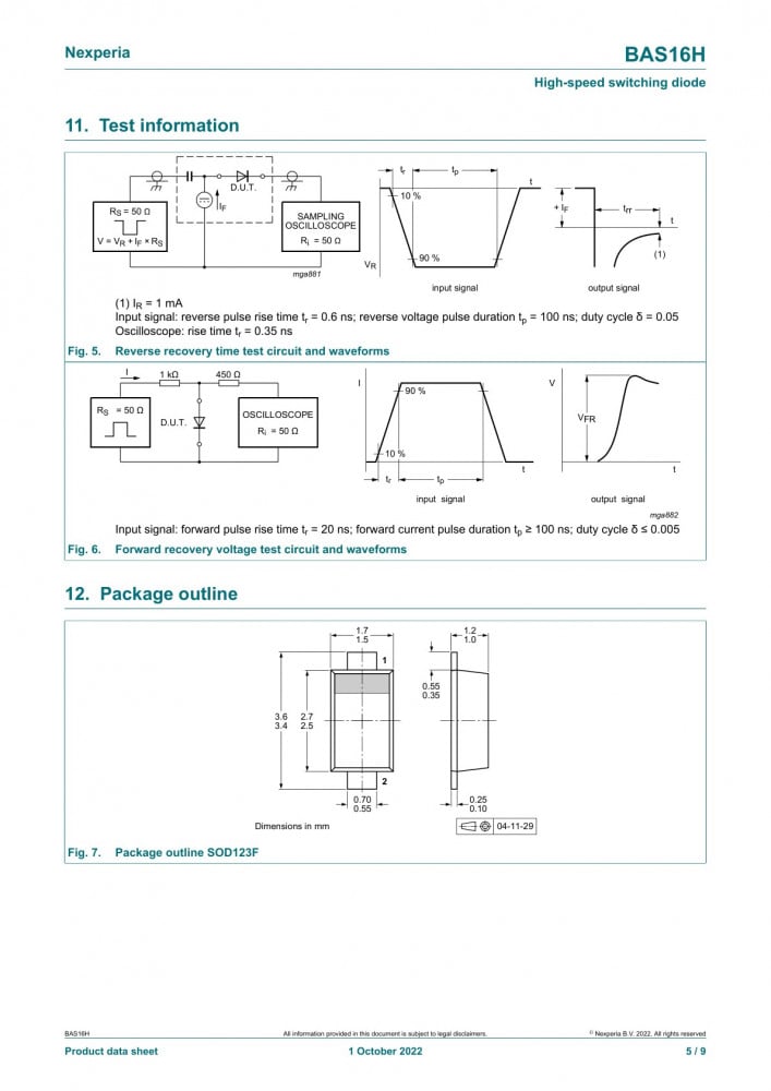 BAS16H datasheet page 5