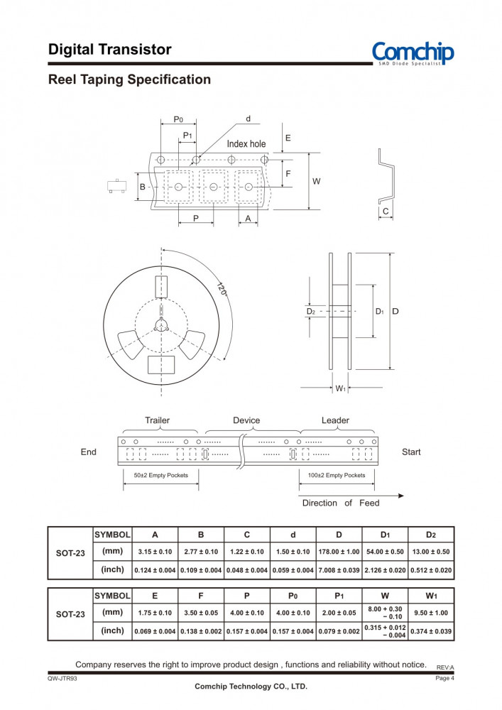 DTC114WCA-HF datasheet page 4