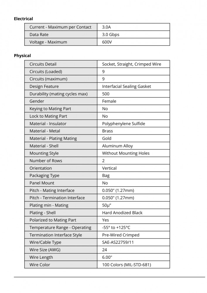 MM-224-009-261-00CA-900 technical document page 2
