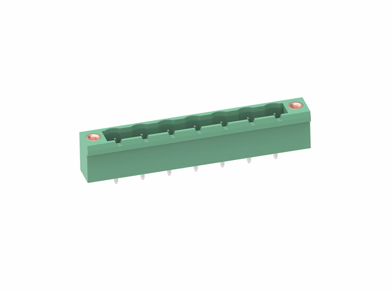 7.62mm Pitch Eurostyle Vertical PCB Header, with Retention Ends, 7 Circuits for sale