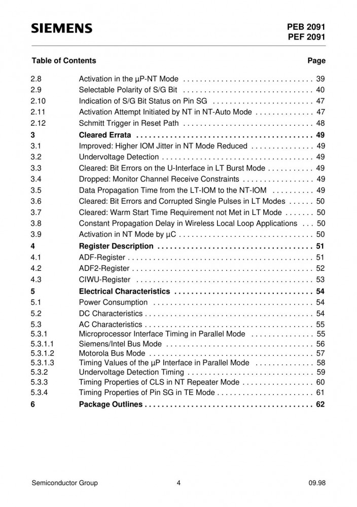 PEB2091 technical document page 4