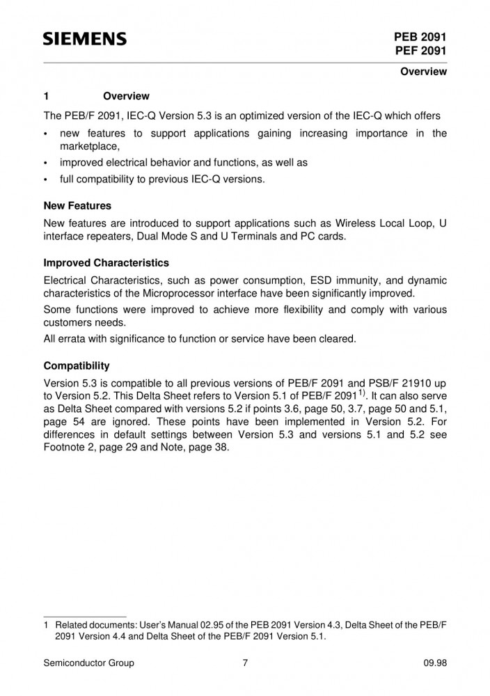 PEB2091 technical document page 7