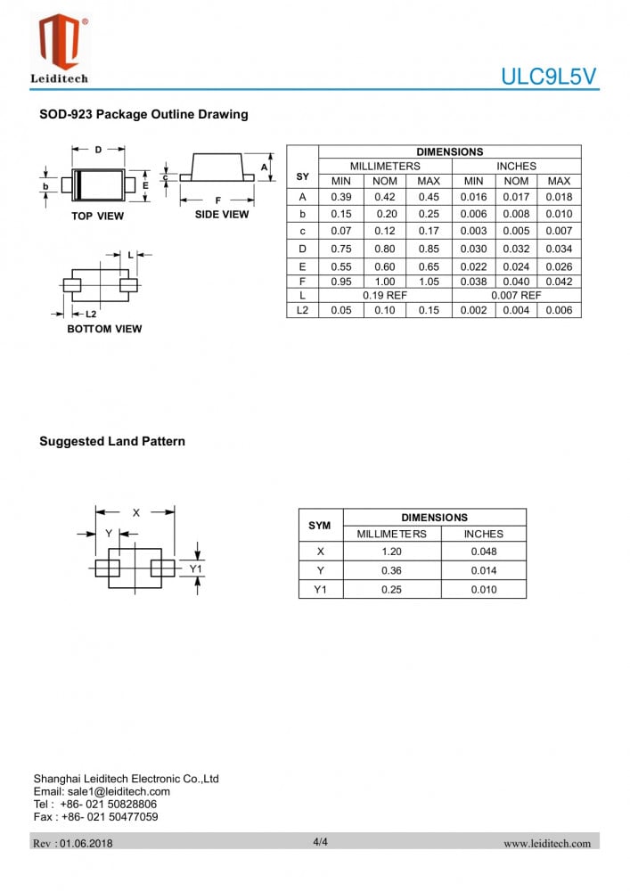 ULC9L5V datasheet page 4