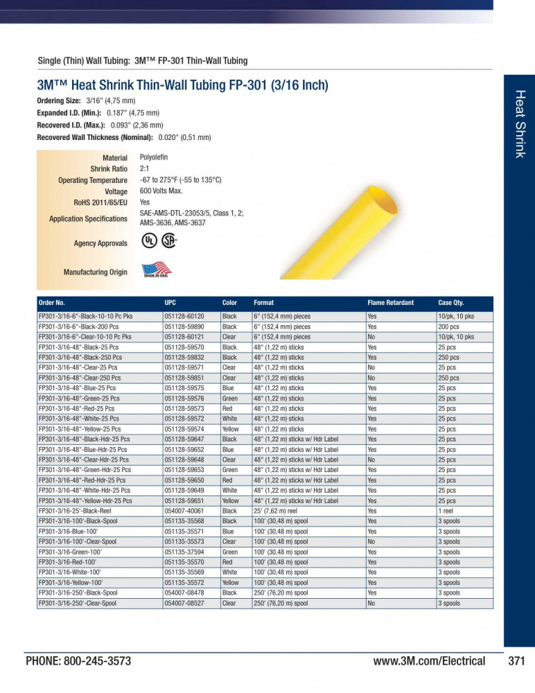 3M VFP-876 technical document page 7