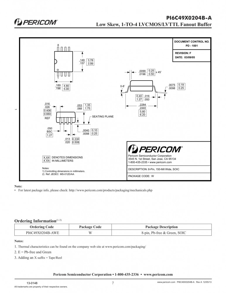 PI6C49X0204B-AWEX datasheet page 7