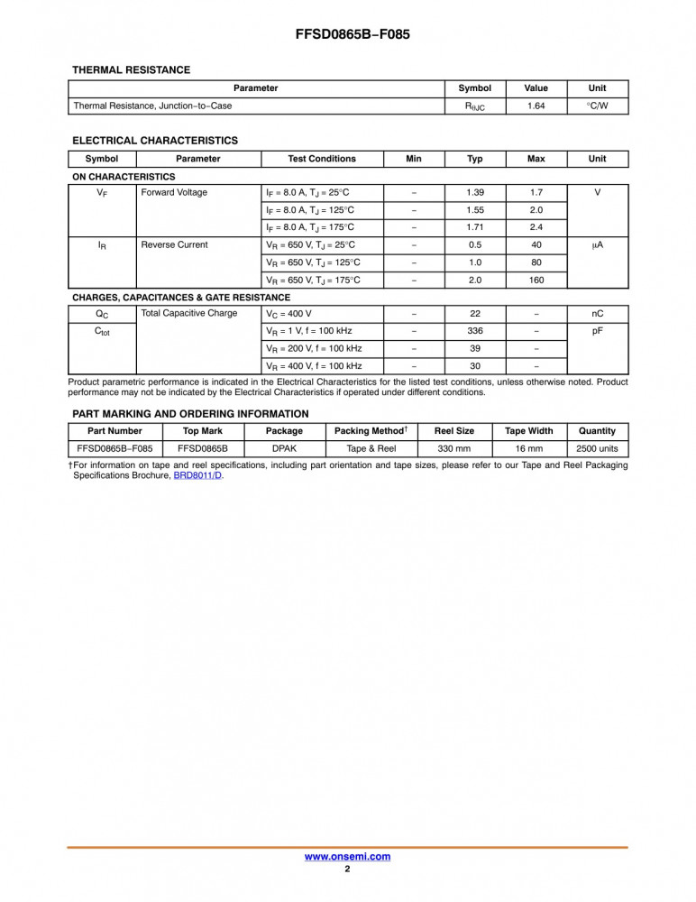 FFSD0865B-F085 technical document page 2