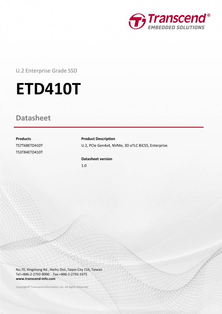 Technical document page 1