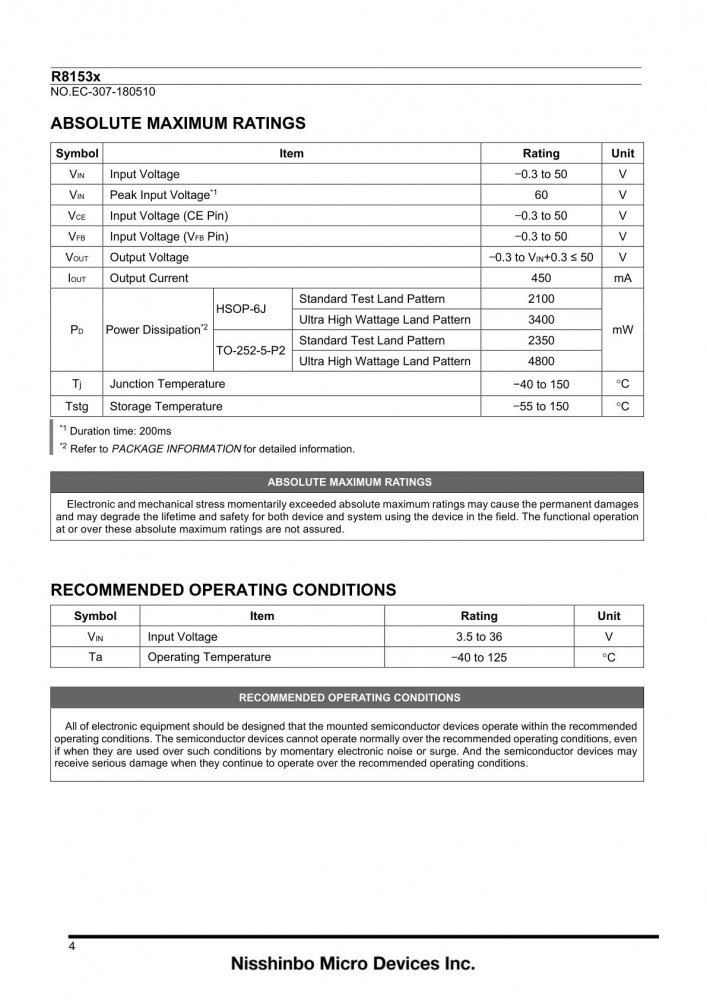 R8153 datasheet page 4
