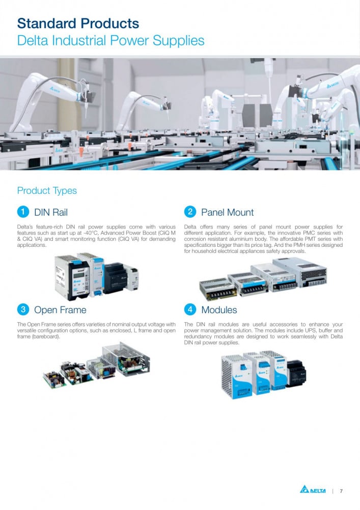 DELTA PMT catalogue page 9