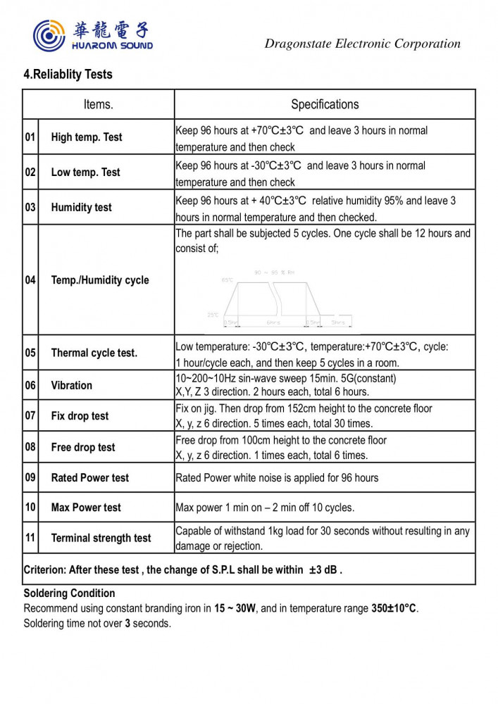 HDK-302008ZA-5C1 specification page 6