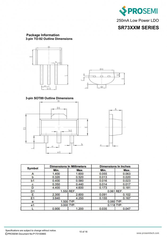 SR7330MPR datasheet page 10