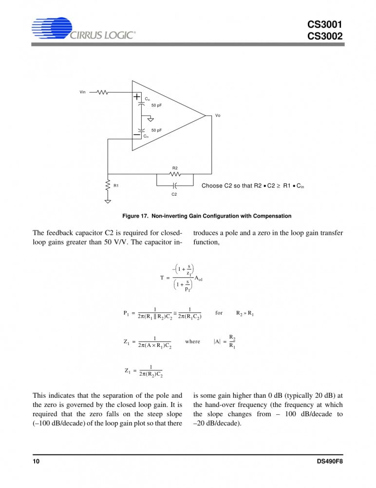 CS3001-IS datasheet page 10