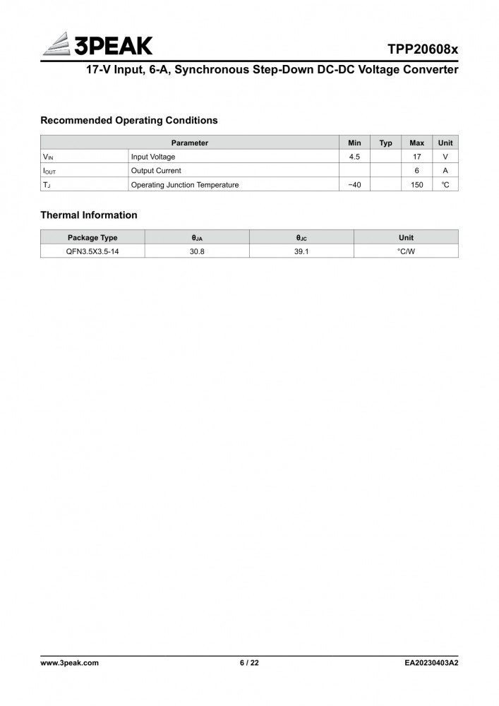 TPP206081-QFMR datasheet page 6