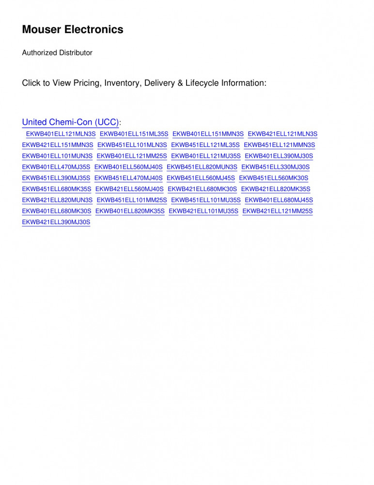NCC KWB series technical document, page 3