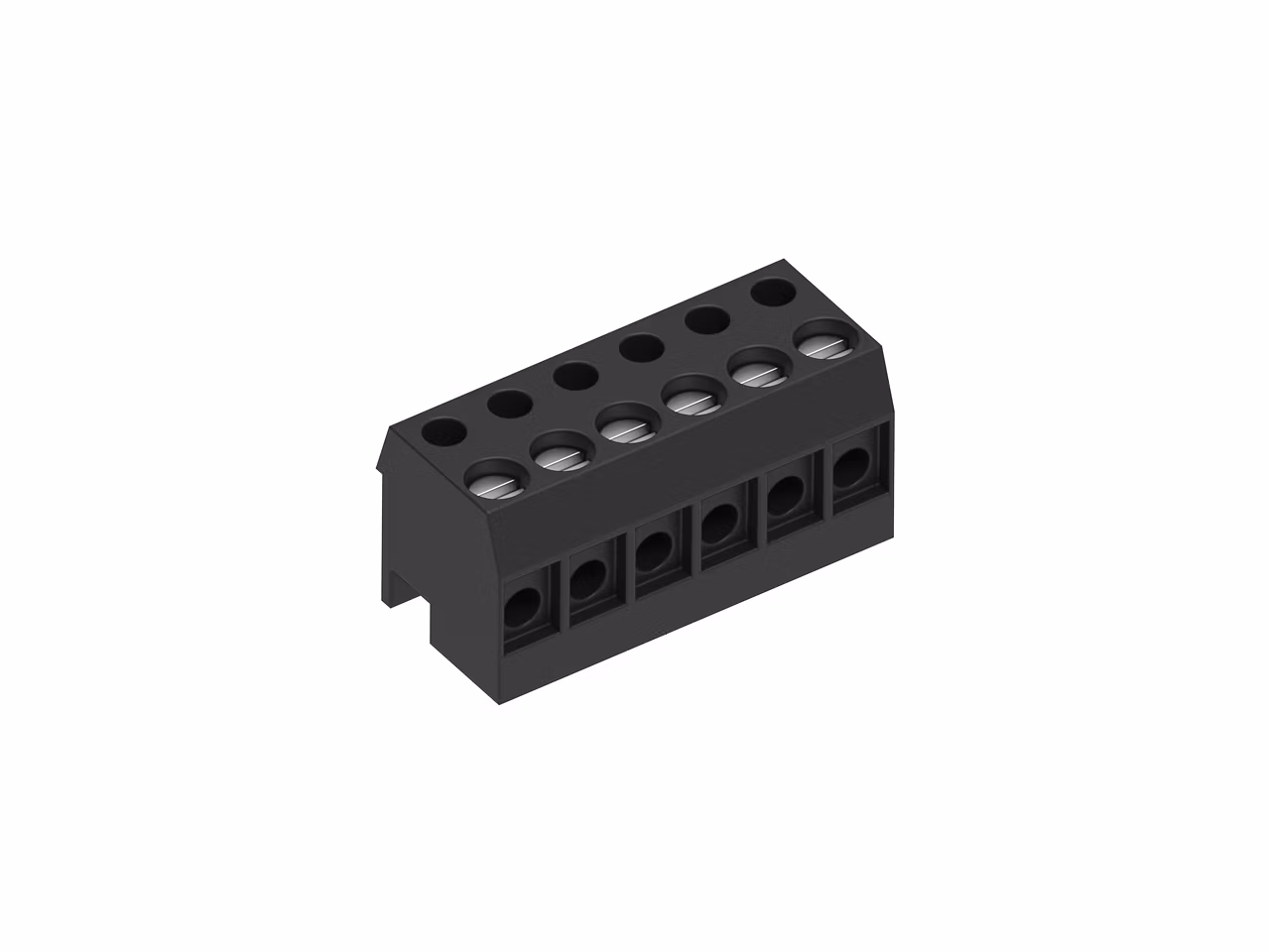 5.00mm Pitch Eurostyle Vertical PCB Pin Header, Breakable, 3 Circuits