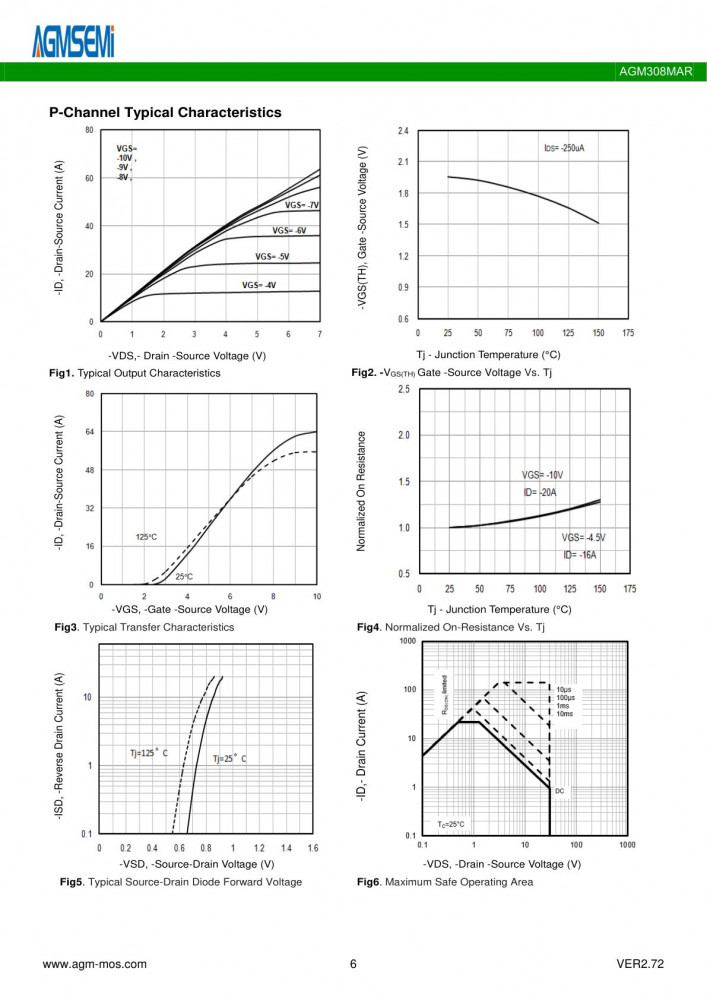 AGM308MAR datasheet page 6