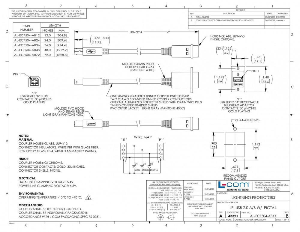 AL-ECF504-AB36 technical document preview