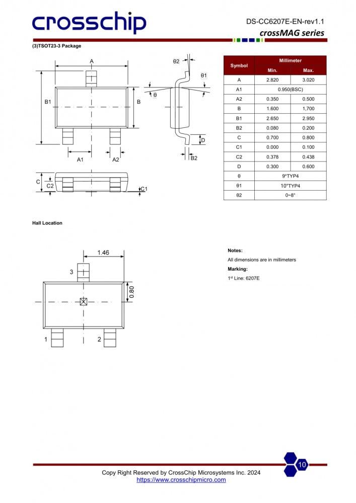 CC6207E datasheet page 10