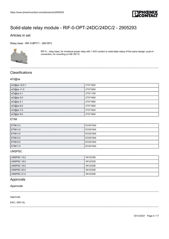 2905293 datasheet page 4