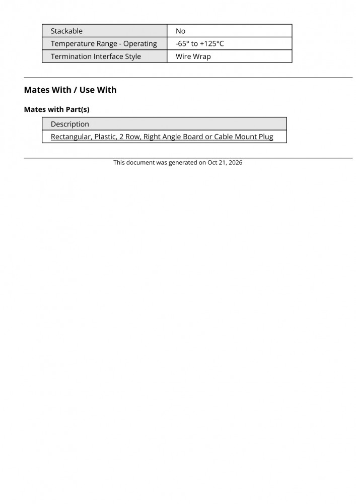WTB100SAW40SY-18 technical document page 3