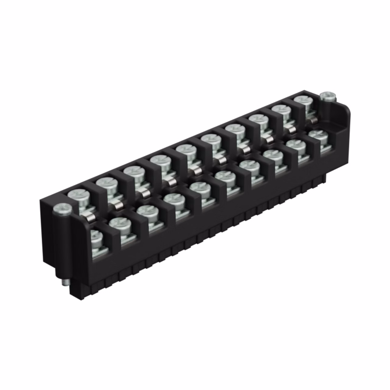 5.08mm Pitch Beau EuroMate Pluggable Terminal Block, Dual Level, 270° Wire Entry, with Retention Screws, 20 Circuits for sale