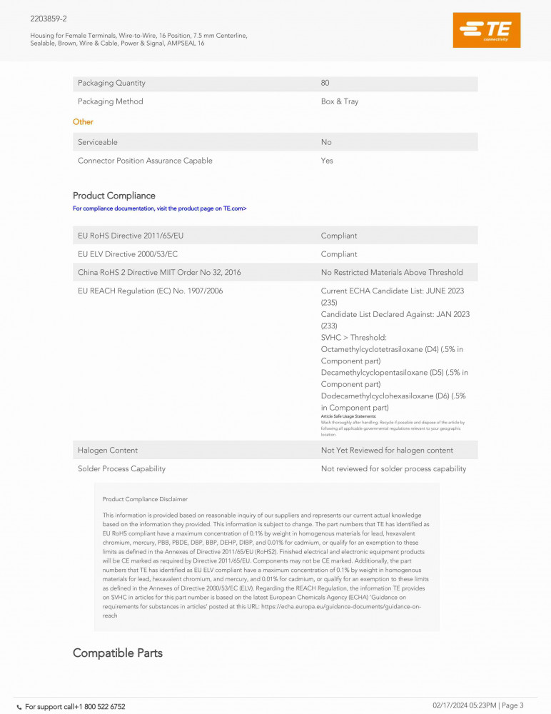 2203859-2 technical document page 3