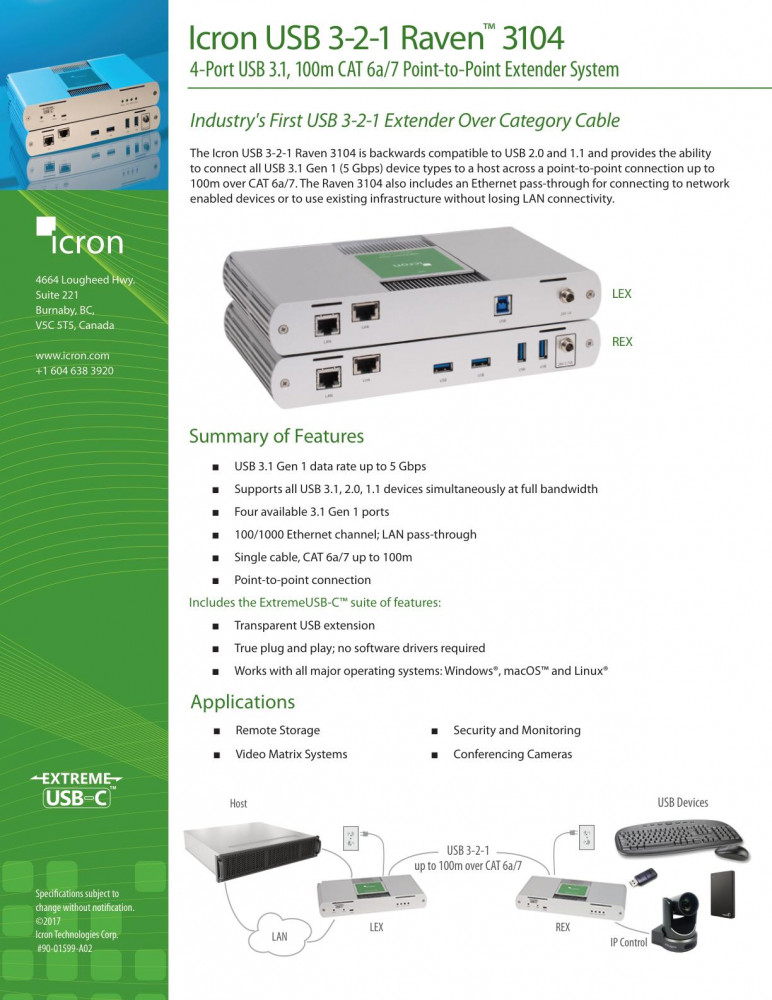 ICR3104 technical document page 1