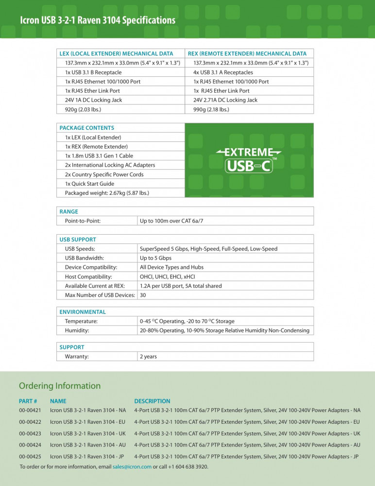 ICR3104 technical document page 2