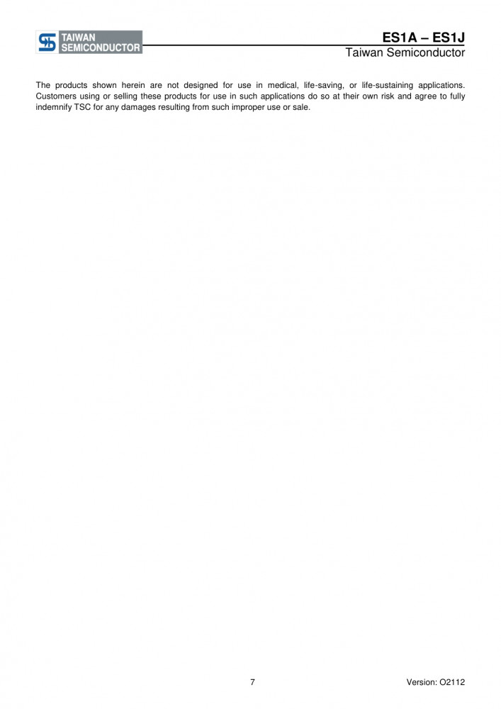 ES1F datasheet page 7