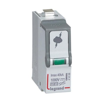 Replace module for PV VSP 414156 - PV surge protector module 1000V DC type 2 - 20kA nominal, 40kA max surge - Plug-in cassette for sale
