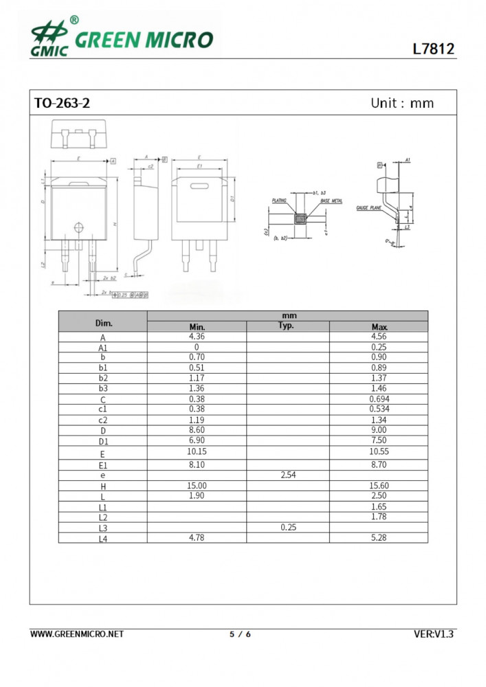 L7812 datasheet page 5