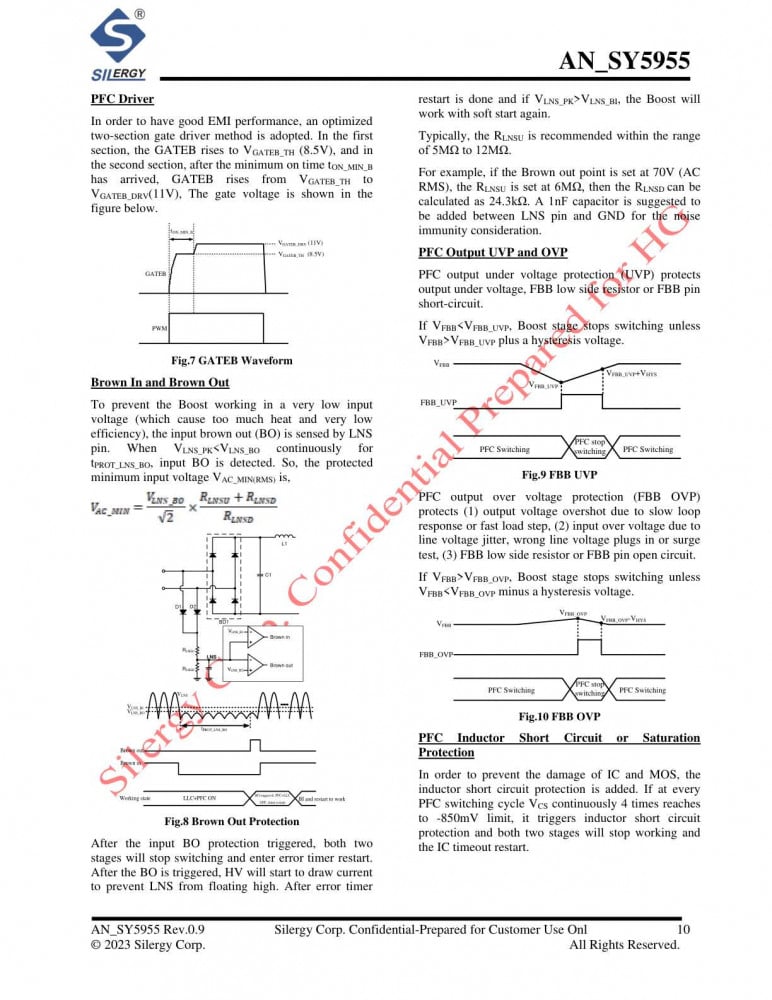 SY5955FFP datasheet page 10