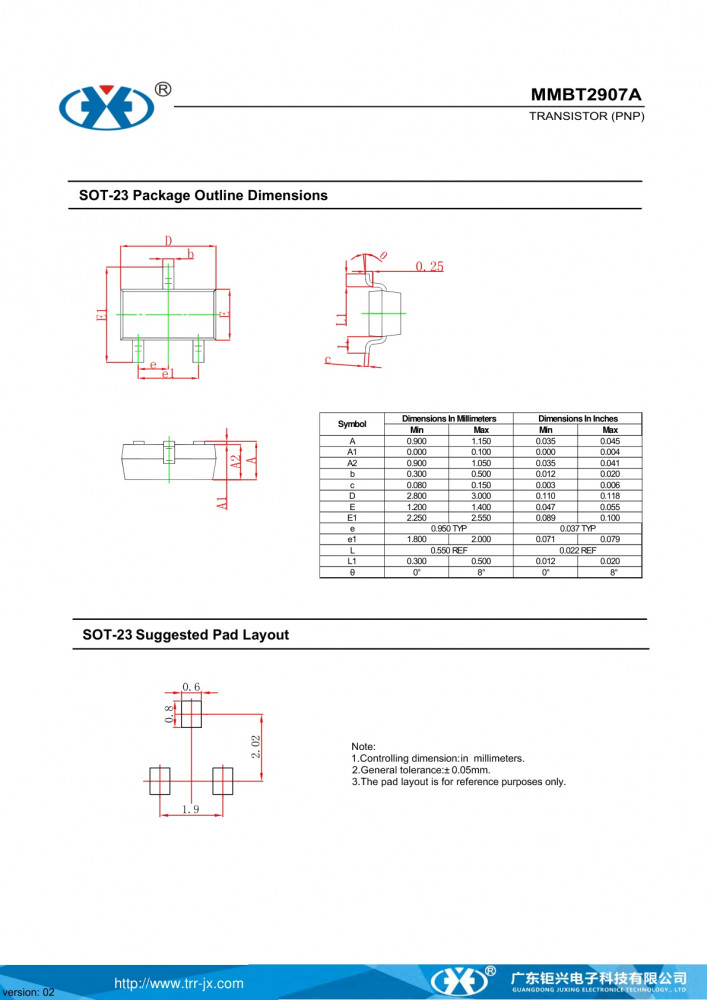MMBT2907A datasheet page 3