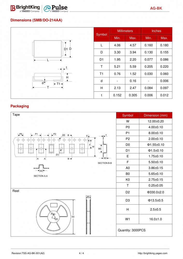 AG-BK datasheet page 4