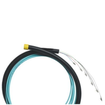 Infinium - Pre-configured MDC to MDC patch cord OS2 LSZH aqua 1m - Single mode duplex - Insertion loss max. 0.25dB