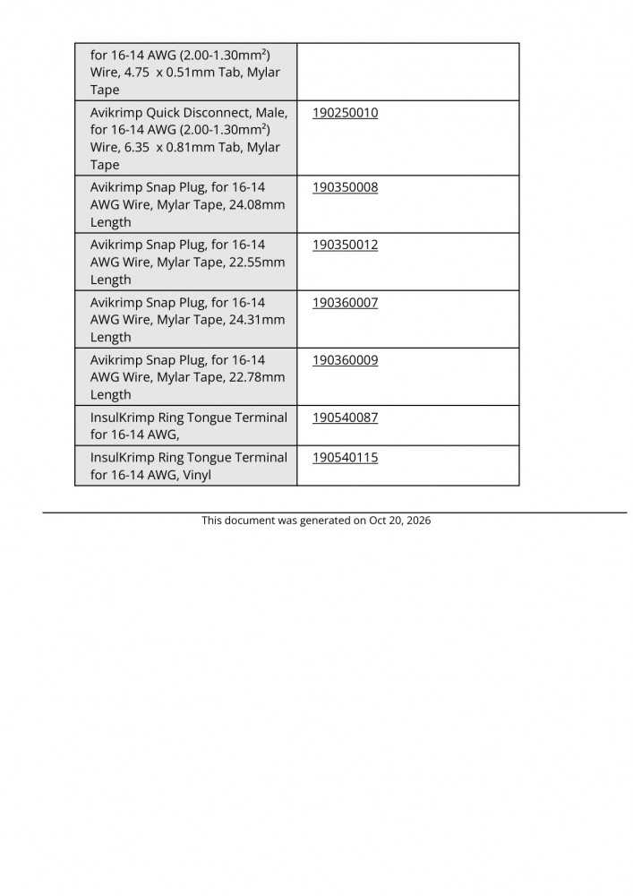 Document page 4 for MOLEX part 192880085