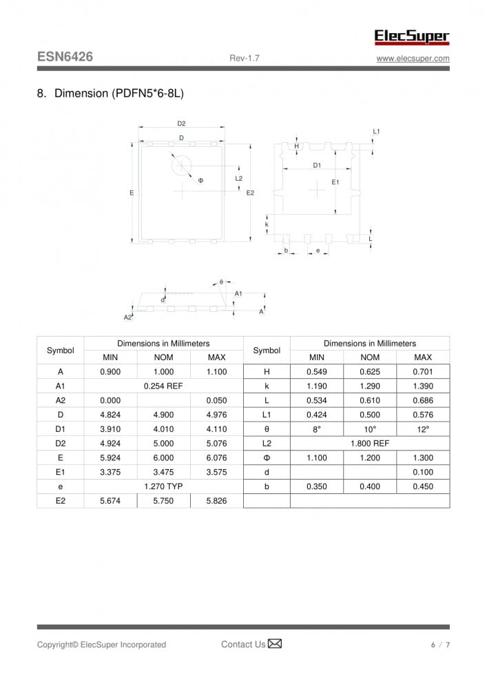 ESN6426 datasheet page 6