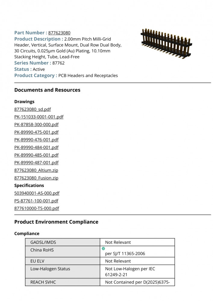 877623080 technical document preview, page 1