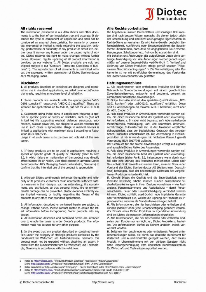 DIOTEC TGL34 series datasheet page 4