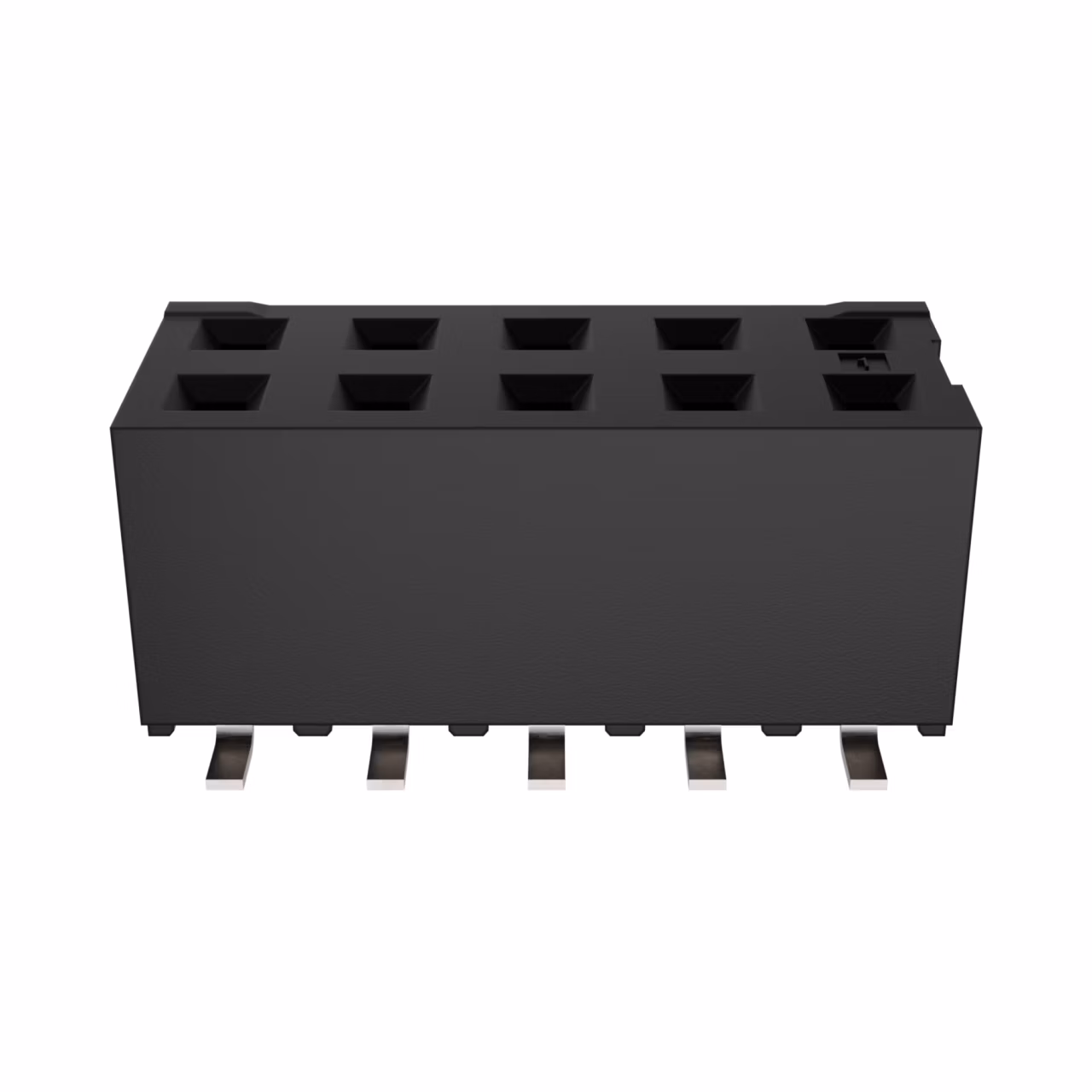 Milli-Grid Vertical Receptacle, 2.00mm Pitch, Dual Row, Surface Mount, Top/Bottom Entry, Tape and Reel, 0.38µm Gold (Au) Plating, 10 Circuits, Lead-Free for sale