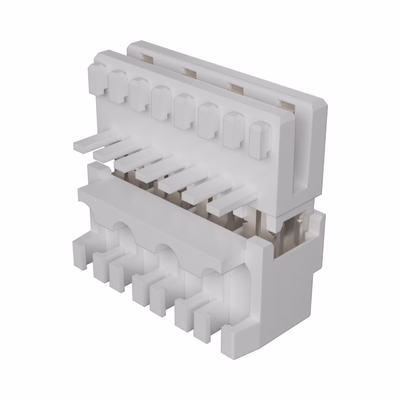 Appli-Mate RAST Power IDT Housing, 5.00mm Pitch, Direct/Indirect, Female, 4 Circuits, Fully Coded, Open End Walls for sale