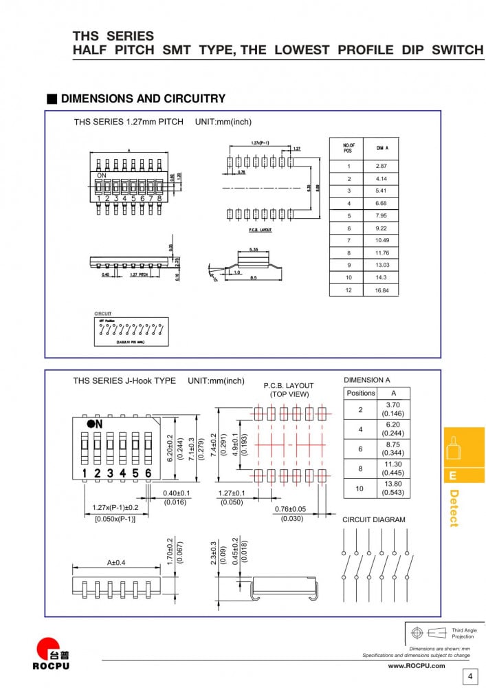 THS101J datasheet page 4