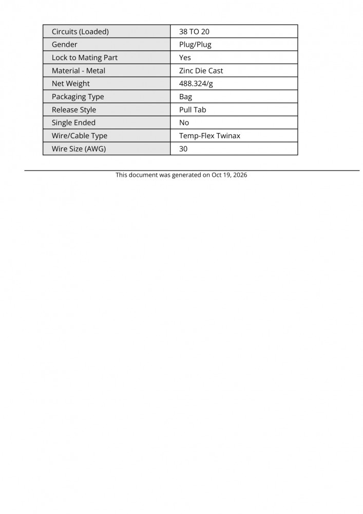 MOLEX 100345 Series packaging design drawing, page 3