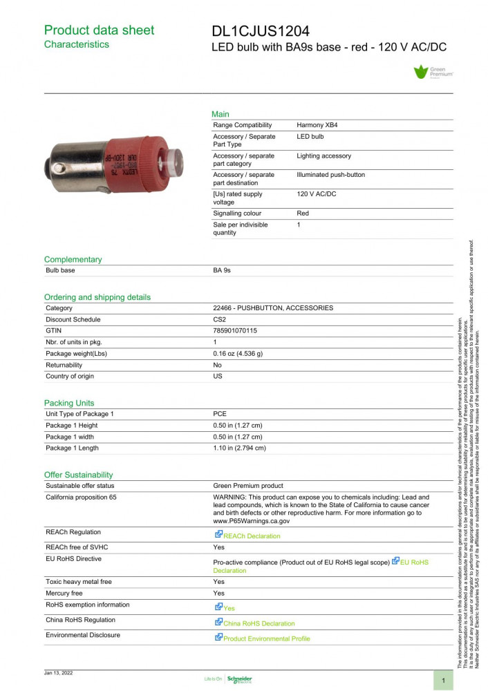 DL1CJUS1204 technical document page 1