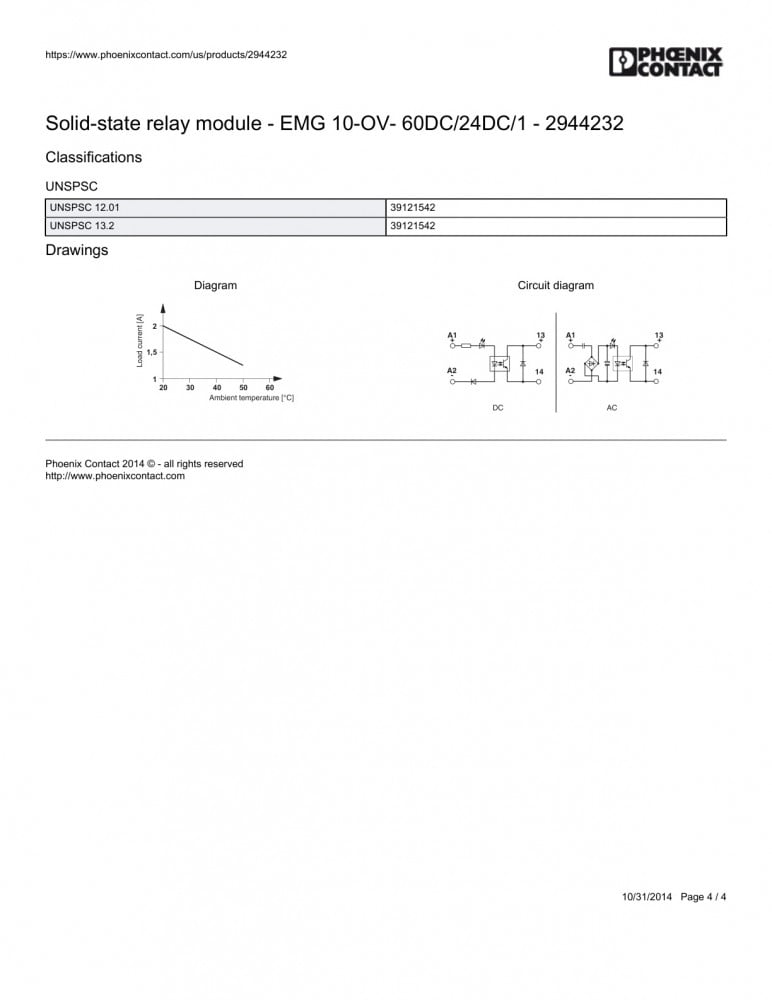Phoenix Contact 2944232 technical document page 4