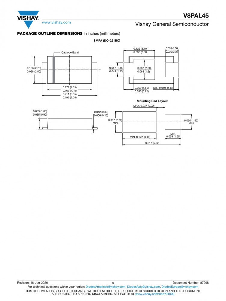 V8PAL45 datasheet page 4