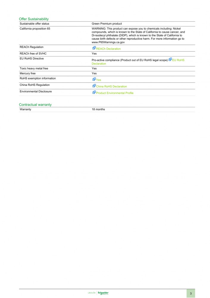 RXG12FD technical document page 3