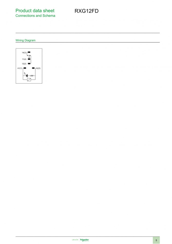 RXG12FD technical document page 5
